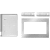Whirlpool MTK1627PZ 27 Inch Trim Kit for 1.6 Cu. Ft. Countertop ...