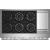 JennAir JDRP548HL 48 Inch Freestanding Professional Dual Fuel Smart ...