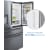Samsung RF24R7201SR 36 Inch Counter Depth 4 Door French Door ...