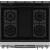 GE GGS600AVFS 30 Inch Slide-In Gas Smart Range with 5 Sealed Burners, 5 ...