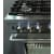 Blomberg BGRP34520SS 30 Inch Pro Gas Range with 5 Sealed Burners, 5.7 ...
