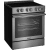 Blomberg BIR34452SS 30 Inch Slide-In Induction Range with 4 Elements, 5 ...