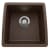 Blanco 440078 17 Inch Undermount Single Bowl Granite Sink with 9 Inch ...