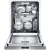 Bosch SHPM98W75N Fully Integrated Dishwasher with MyWay™ 3rd Rack ...