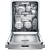 Bosch SHXM98W75N Fully Integrated Dishwasher with MyWay™ 3rd Rack ...