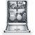 Bosch SHE3AR72UC 24 Inch Full Console Built-In Dishwasher with 14 Place ...