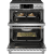 Cafe CES750P2MS1 30 Inch Slide-In Electric Smart Range with 5 Radiant ...