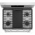 Cafe CGB500P2MS1 30 Inch Freestanding Gas Smart Range with 5 Sealed ...