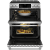 Cafe CHS950P2MS1 30 Inch Slide-In Induction Smart Range with 5 Elements ...
