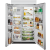 Sub-Zero CL4850SIDSP 48 Inch Built-In Side-by-Side Smart Refrigerator ...