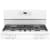 GE JGBS61DPWW 30 Inch Freestanding Gas Range with 4 Sealed Burners, 4.8 ...
