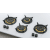 Tulip Cooking TC19561 55,800 BTU Modular Gas Cooktop with Four Sealed ...