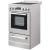 Avanti DER20P3S 20 Inch Deluxe Electric Range with 4 Radiant Elements ...