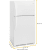 Whirlpool WRT311FZDW 33 Inch Top Freezer Refrigerator with 20.5 Cu. Ft ...