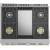Monogram ZGP364NDTSS 36 Inch Freestanding Professional Gas Smart Range ...