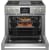 Monogram ZDP364NDTSS 36 Inch Freestanding Professional Dual Fuel Smart ...