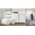 Samsung DVG45T3200W 27 Inch Gas Dryer with 7.2 cu. ft. Capacity, Smart ...
