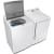 Samsung DVG45T3200W 27 Inch Gas Dryer with 7.2 cu. ft. Capacity, Smart ...