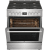 Electrolux ECFD3068AS 30 Inch Freestanding Dual Fuel Range with 5 ...