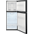 Frigidaire FFET1022UB 24 Inch Top Freezer Refrigerator with 10.1 cu. ft ...