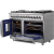 Forno FFSGS632548 48 Inch Freestanding Dual Fuel Range with 8 Sealed ...
