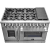 Forno FFSGS632548 48 Inch Freestanding Dual Fuel Range with 8 Sealed ...
