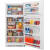 Frigidaire FFTR1821TW 30 Inch Top Freezer Refrigerator with 18 cu. ft ...