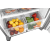 Frigidaire FGTR1842TF 30 Inch Top Freezer Refrigerator with Custom-Flex ...