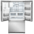 Frigidaire FPBS2778UF 36 Inch French Door Refrigerator with SpaceWise ...