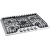 Frigidaire FPGC3077RS Gas Cooktop with 5 Sealed Burners, Continuous ...