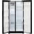 Frigidaire FRSS2323AB 33 Inch Freestanding Side by Side Refrigerator ...