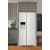 Frigidaire FRSS2323AW 33 Inch Freestanding Side by Side Refrigerator ...