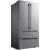 Midea MRQ23B4AST 36 Inch 4-Door French Door Refrigerator with 22.5 Cu ...