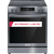 Frigidaire GCFE3060BD 30 Inch Freestanding Electric Range with 5 ...