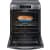 Frigidaire GCFE3060BD 30 Inch Freestanding Electric Range with 5 ...