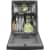 GE GDF510PGMBB 24 Inch Full Console Built-In Dishwasher with 14 Place ...