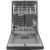 GE GDF510PGMBB 24 Inch Full Console Built-In Dishwasher with 14 Place ...