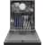 GE GDF510PGRBB 24 Inch Full Console Dishwasher with 14 Place Settings ...
