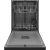 GE GDF510PGRBB 24 Inch Full Console Dishwasher with 14 Place Settings ...