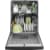GE GDF511PSMSS 24 Inch Full Console Built In Dishwasher with 14 Place ...