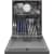 GE GDF511PSRSS 24 Inch Full Console Dishwasher with 12 Place Setting ...