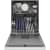 GE GDF535PGRWW 24 Inch Full Console Dishwasher with 14 Place Setting ...