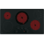 GE JP3036DLBB 36 Inch Electric Cooktop with Five Radiant Cooking ...