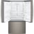 GE GFE28GMKES 36 Inch French Door Refrigerator with 27.7 Cu. Ft ...