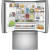 GE GYE22HSKSS 36 Inch Counter Depth French Door Refrigerator with 22.2 ...