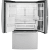 GE GFD28GYNFS 36 Inch French Door Refrigerator with 27.7 cu. ft ...