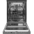 GE GPT225SSLSS 24 Inch Portable Dishwasher with 3-Level Wash System, 3 ...