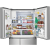 Frigidaire GRQC2255BF 36 Inch Counter-Depth 4-Door French Door ...
