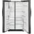 Frigidaire GRSS2652AD 36 Inch Freestanding Side by Side Refrigerator ...