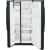 GE GSS23GGPBB 33 Inch Freestanding Side by Side Refrigerator with 23.01 ...